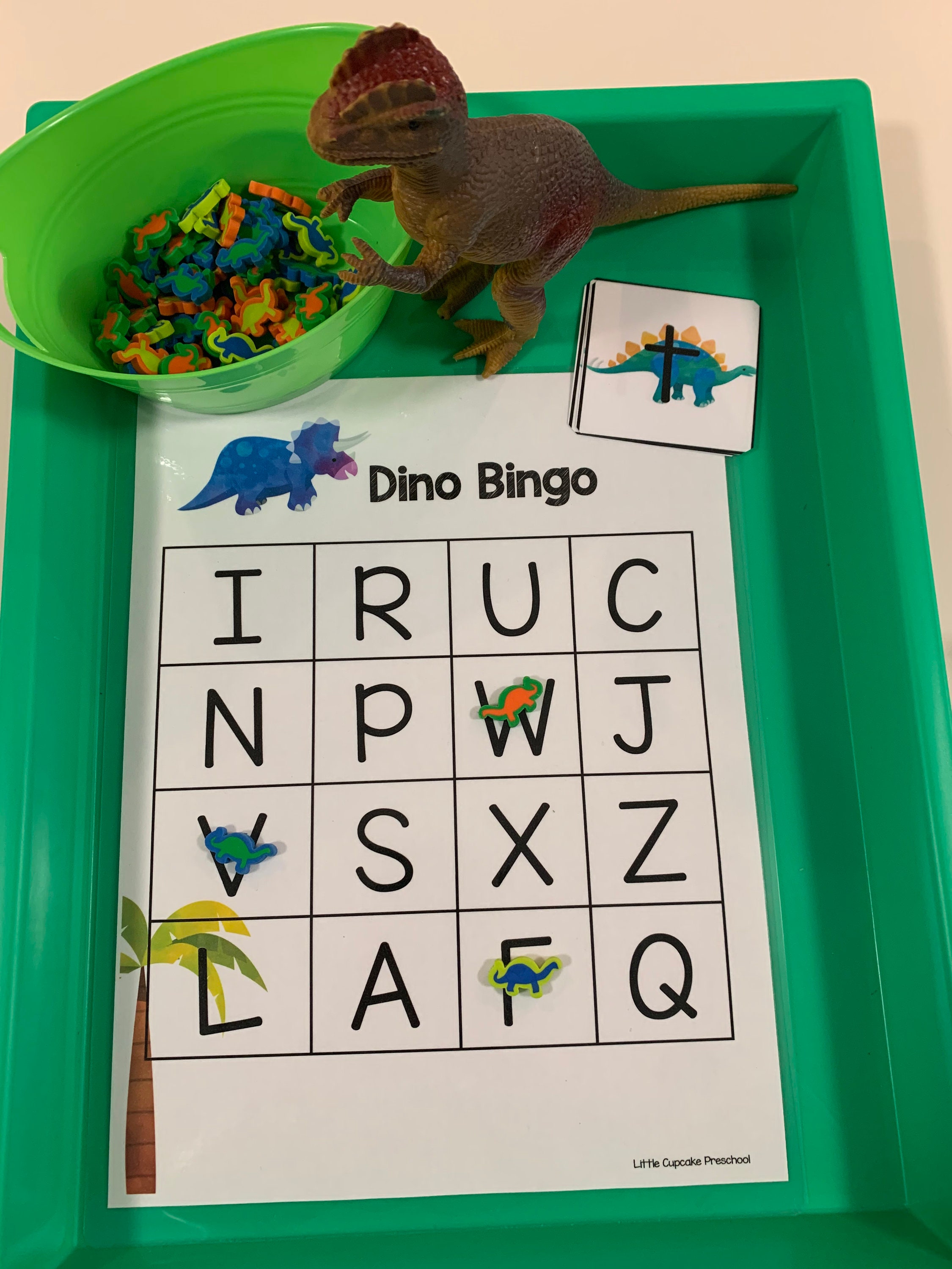 Dinosaur Preschool and Prek Math and Literacy Printable Learning Pack ...