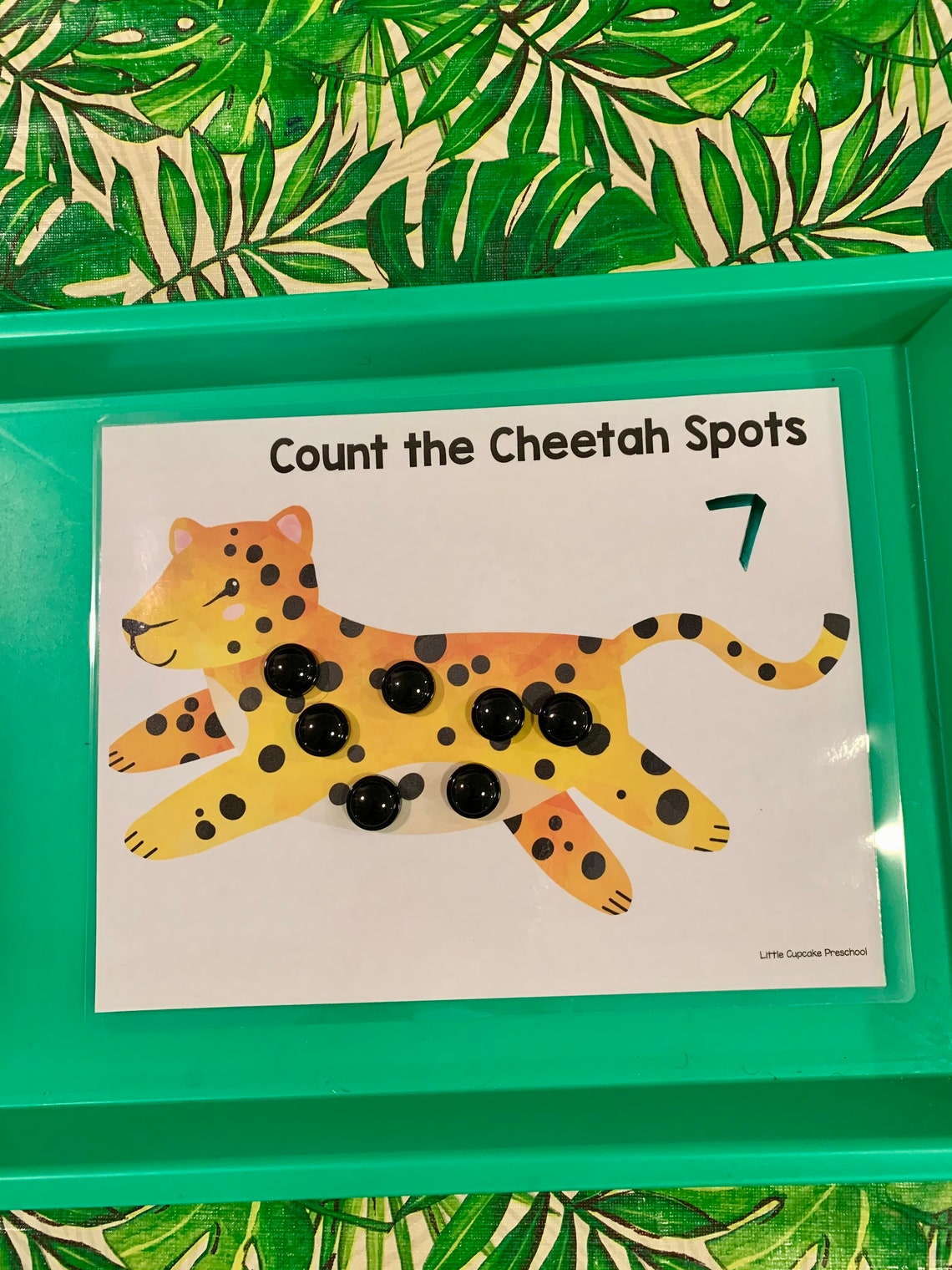 Wild Animals Preschool Printable Literacy Math Etsy