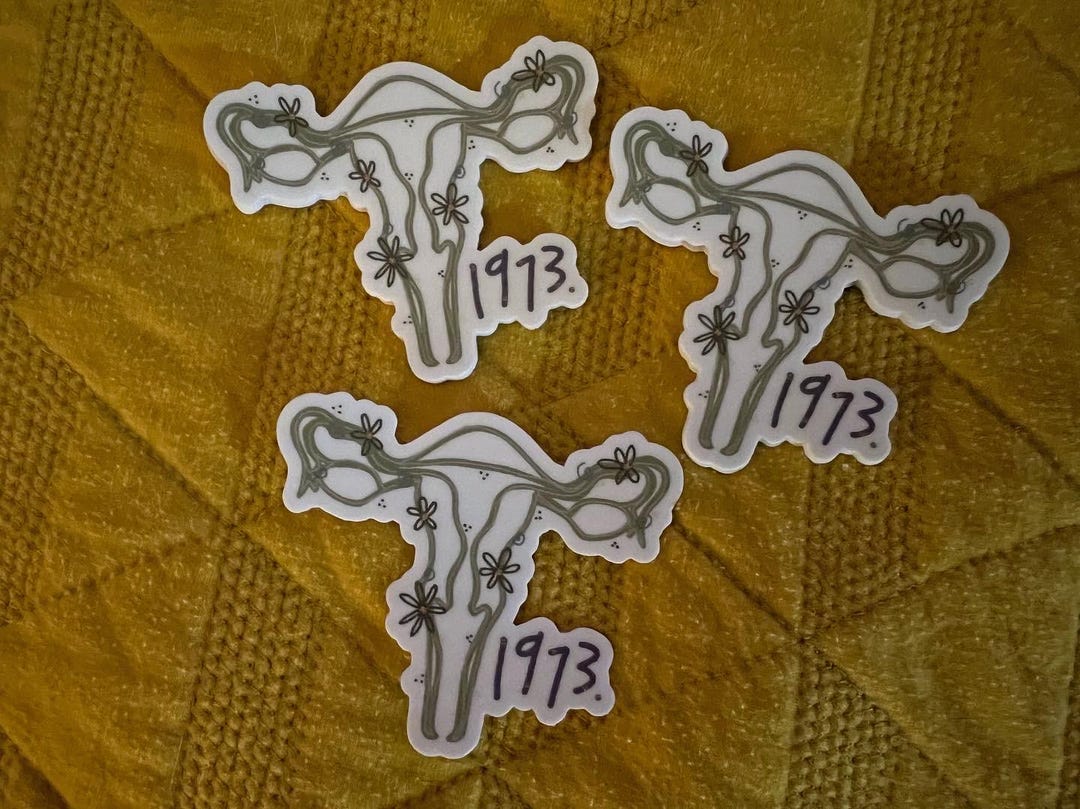 1973 Roe V. Wade Vinyl Stickers - Etsy