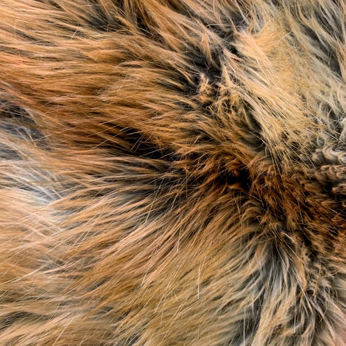 Ellie BROWN Feather Shaggy Soft Faux Fur Fabric for Fursuit - Etsy