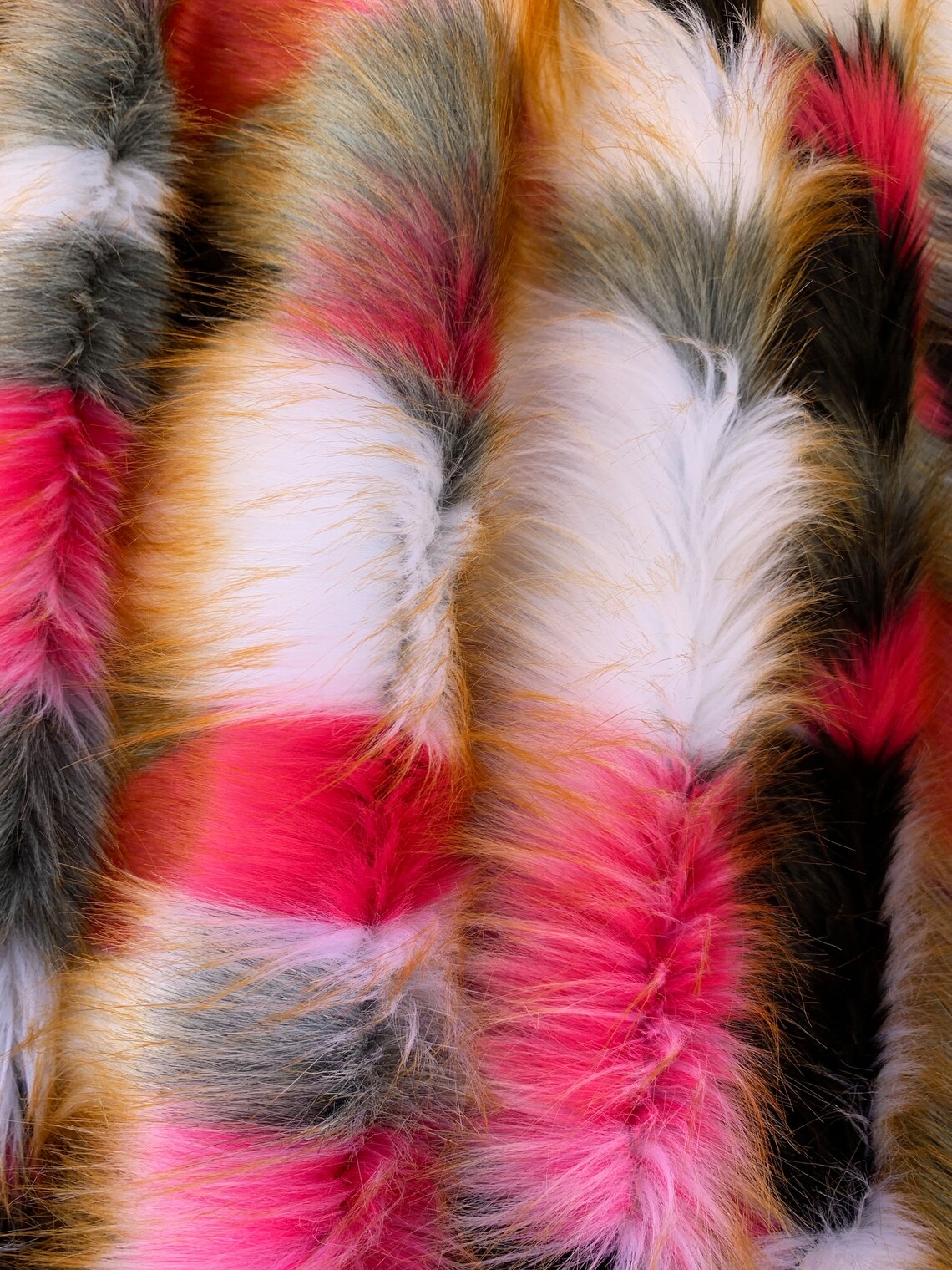Melodie PATCHES 1 Shaggy Soft Faux Fur Fabric for Home Decor - Etsy