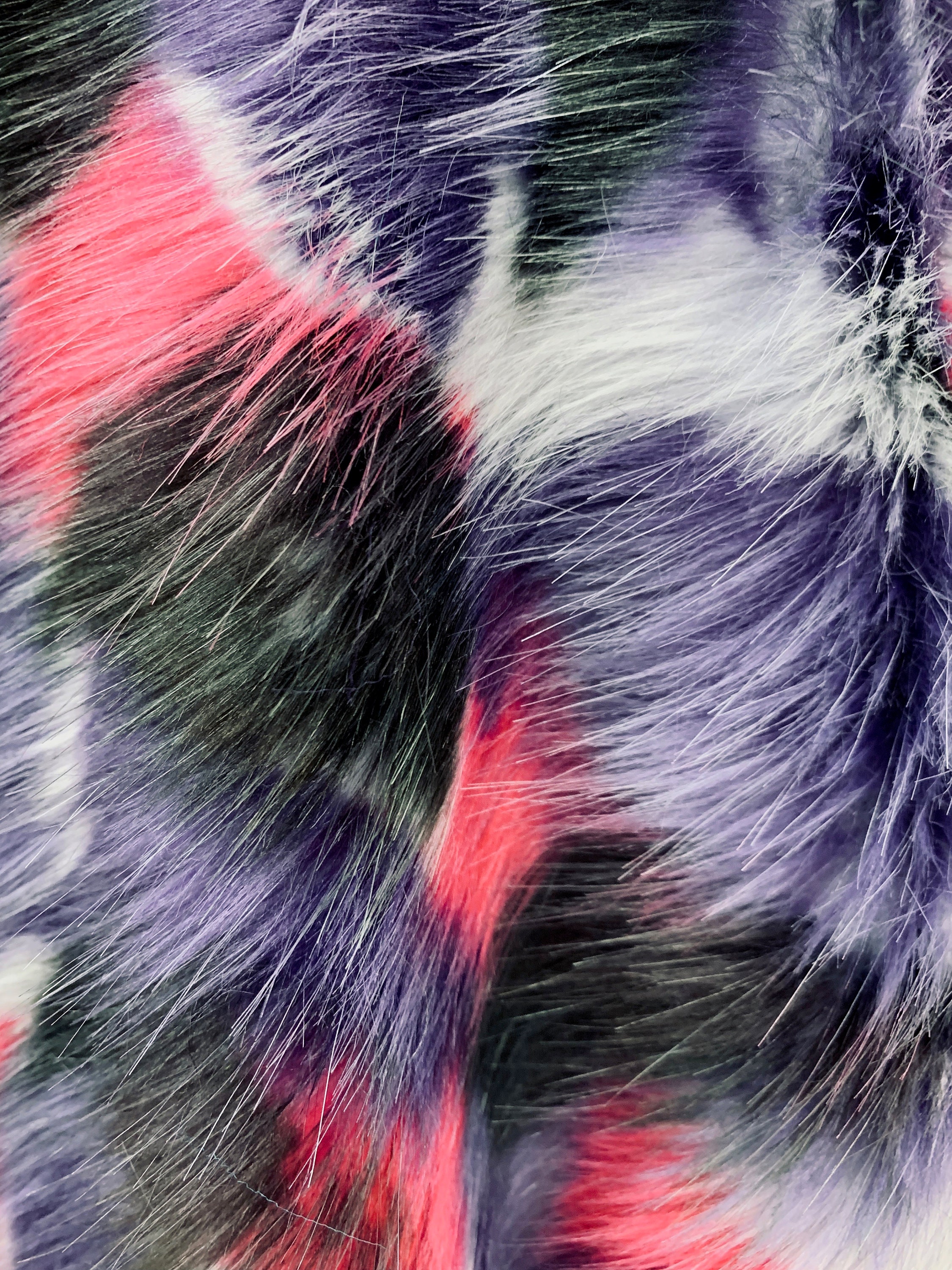 Melodie PATCHES 4 Shaggy Soft Faux Fur Fabric for Home Decor | Etsy