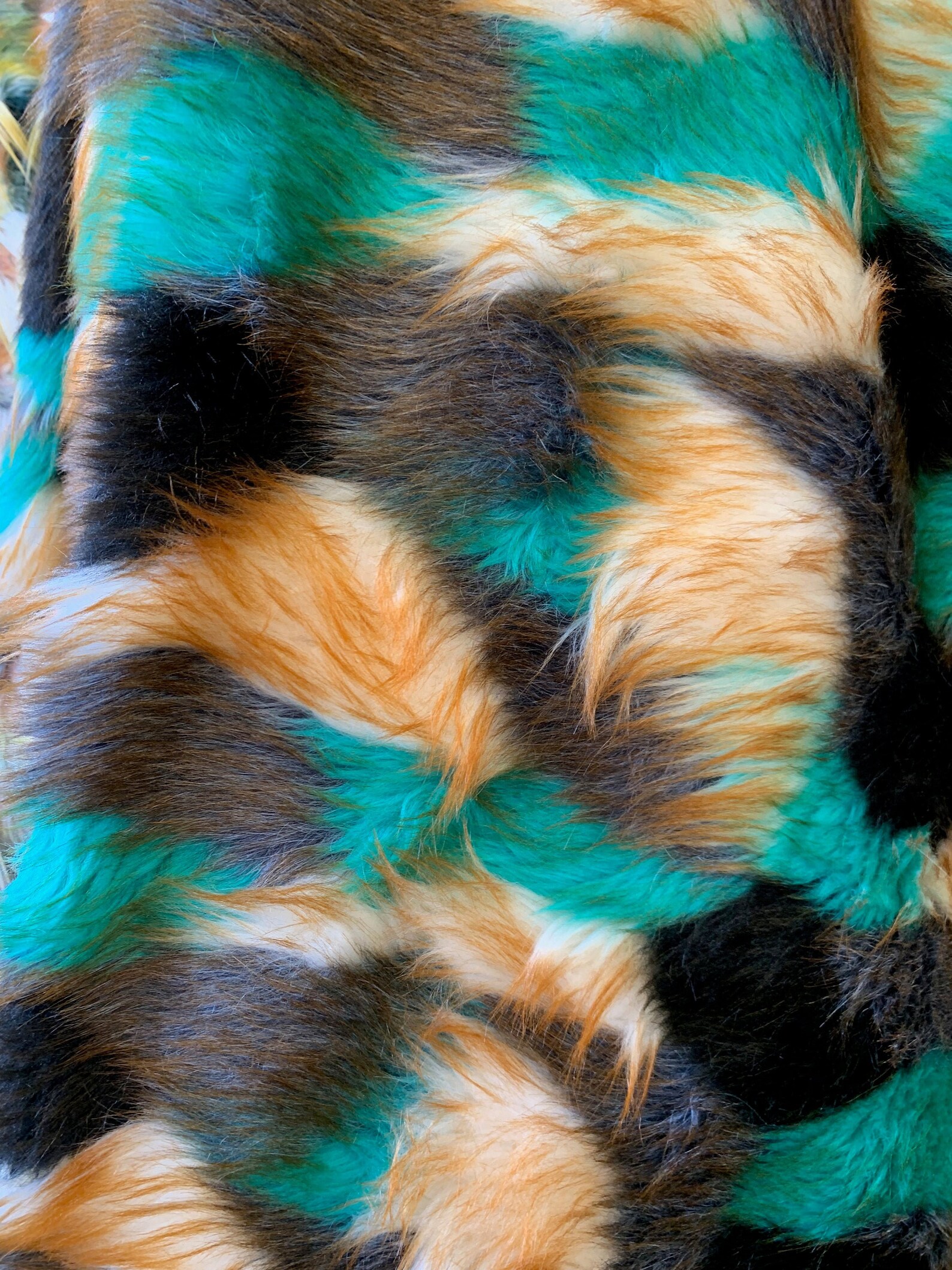 Melodie PATCHES 7 Shaggy Soft Faux Fur Fabric for Home Decor - Etsy