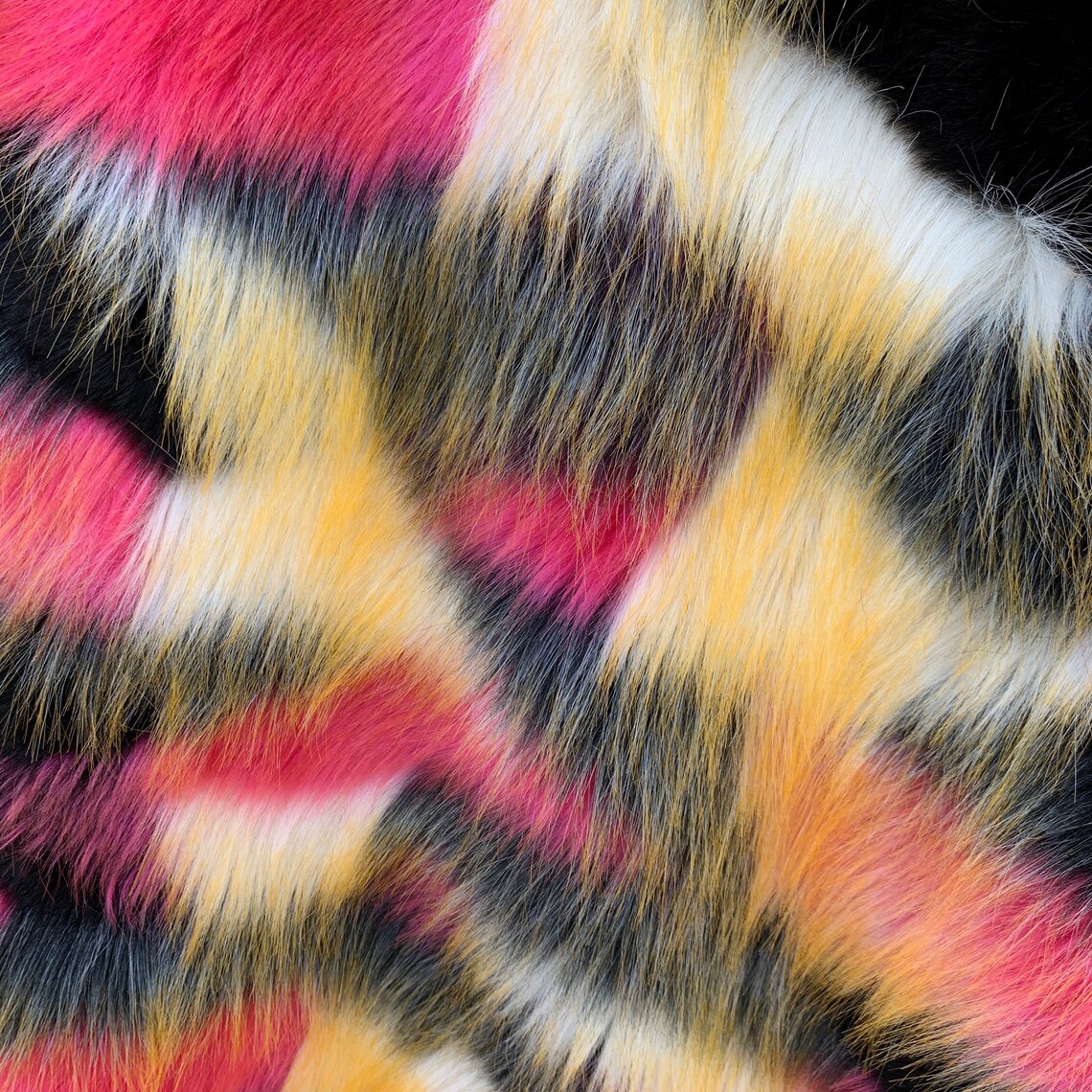 Melodie PATCHES 1 Shaggy Soft Faux Fur Fabric for Home Decor - Etsy