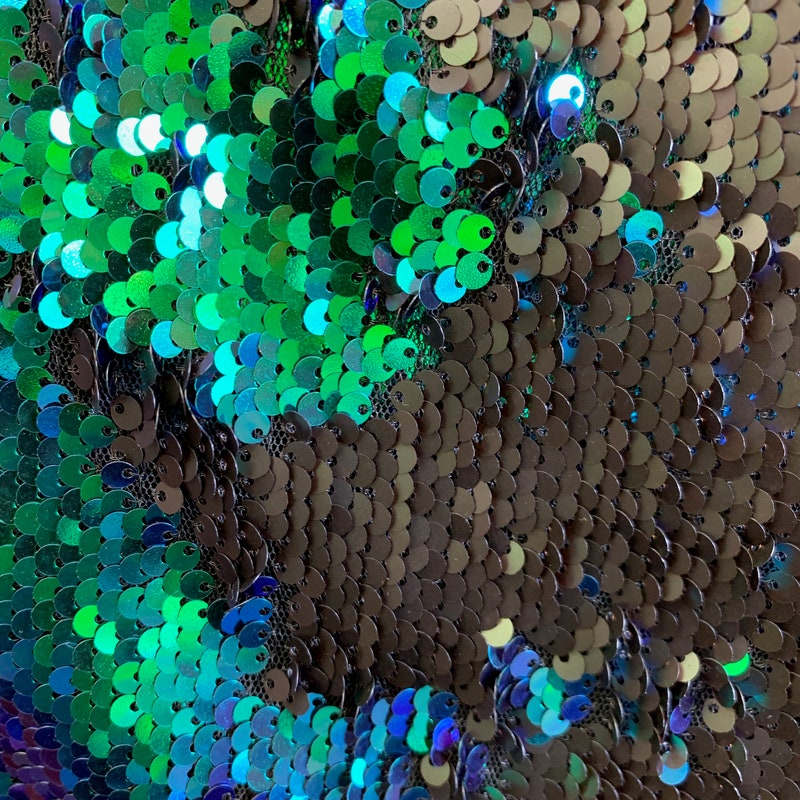 Green Sequin Pillow - Etsy