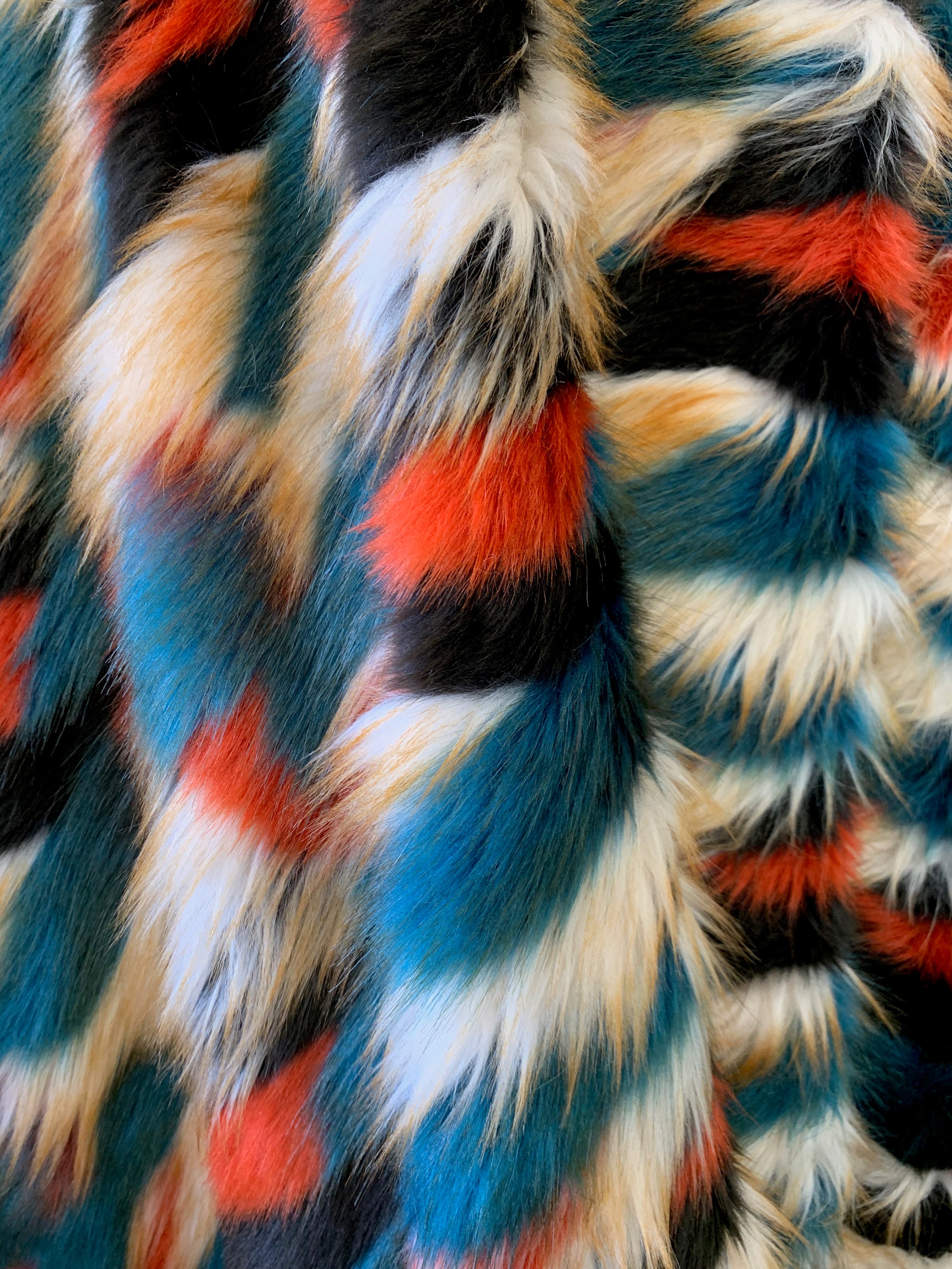 Melodie PATCHES 5 Shaggy Soft Faux Fur Fabric for Home Decor - Etsy