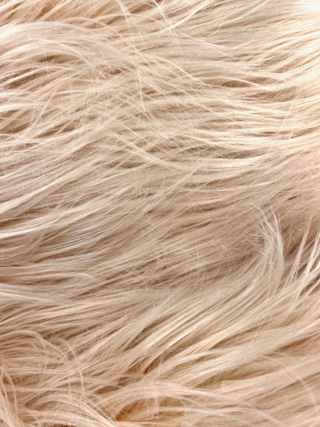 Anika LATTE Soft 3" Long Pile Faux Fur Fabric for Fursuit, Cosplay ...