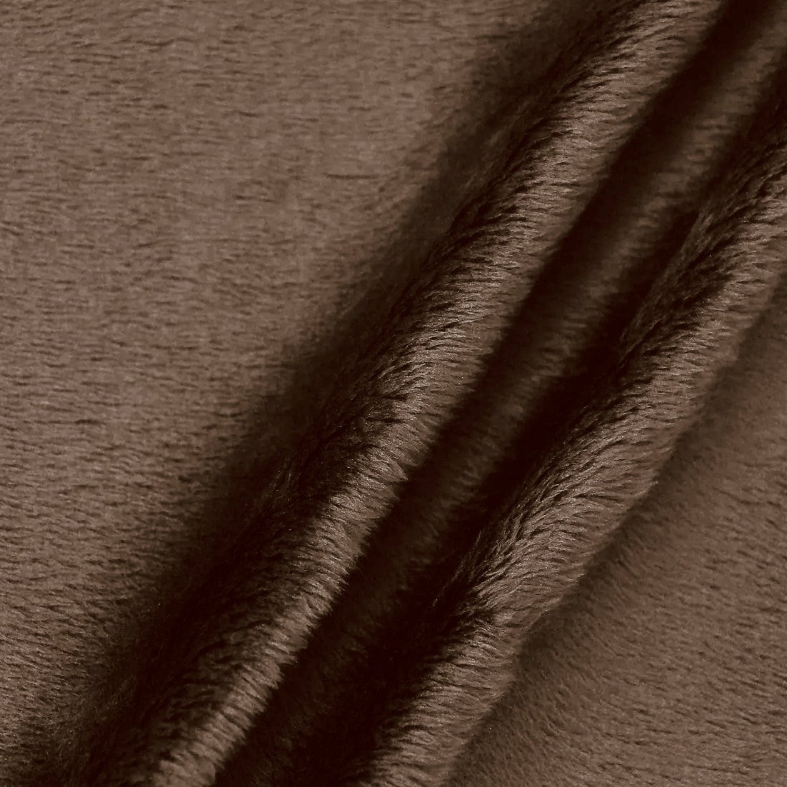 Brown Minky Fabric