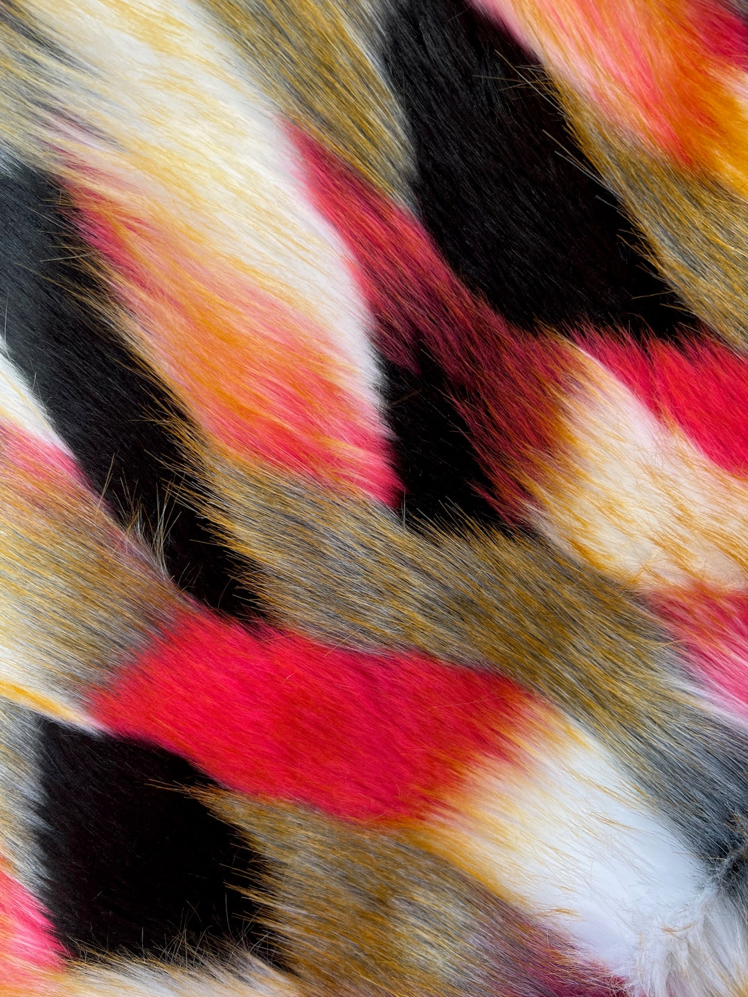 Melodie PATCHES 1 Shaggy Soft Faux Fur Fabric for Home Decor, Costumes ...