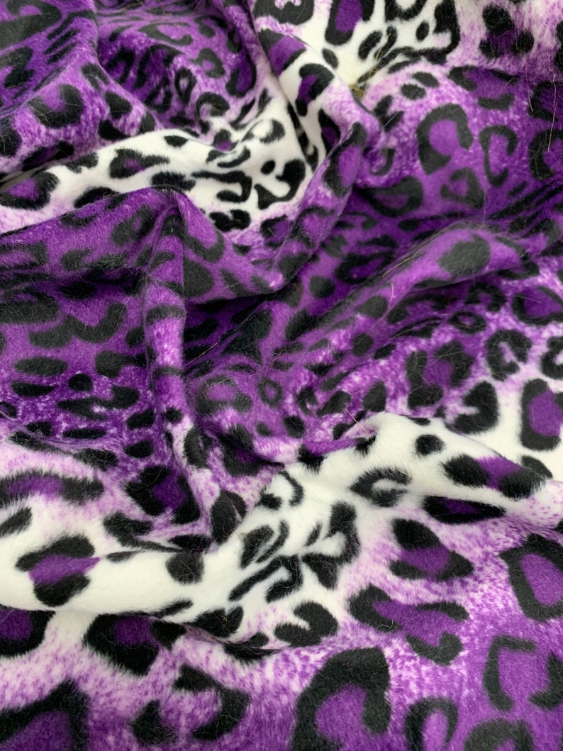 Naomi ANIMAL PRINT 5 Soft Velboa Faux Fur Fabric for Home - Etsy