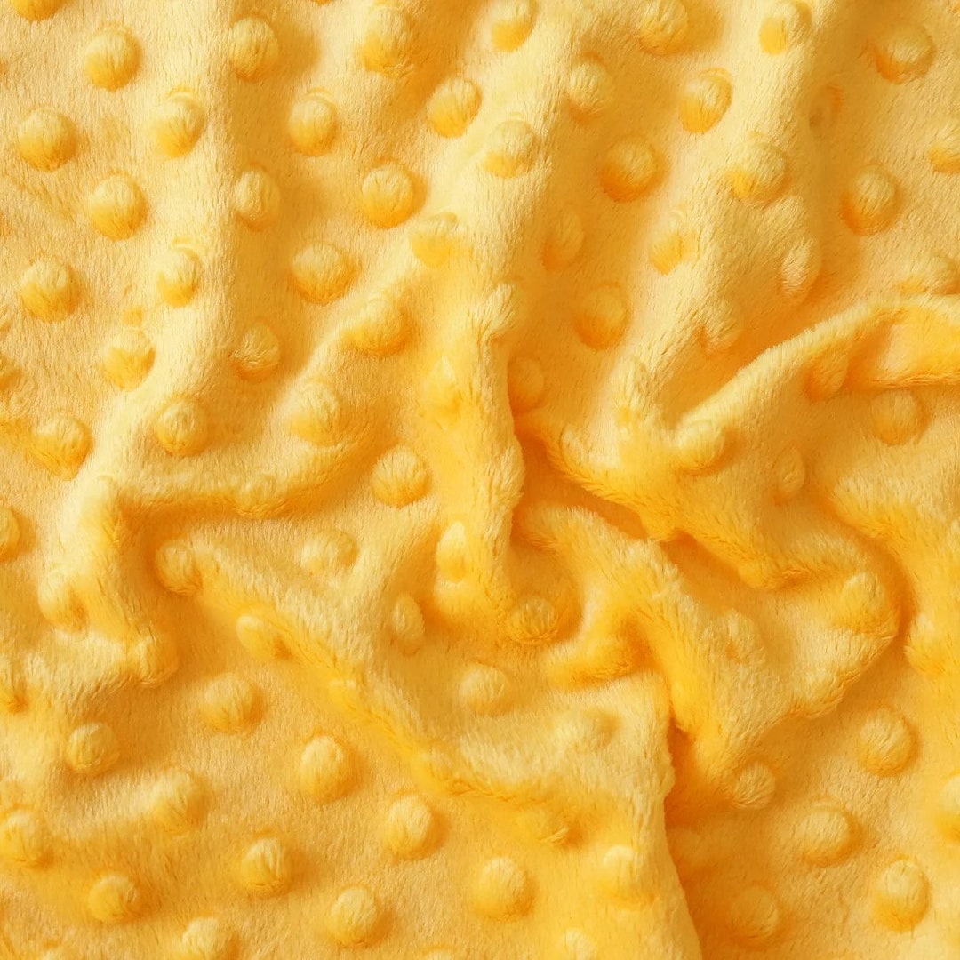 Alison MANGO Embossed Dimple Dots Soft Velvety Minky Fabric - Etsy