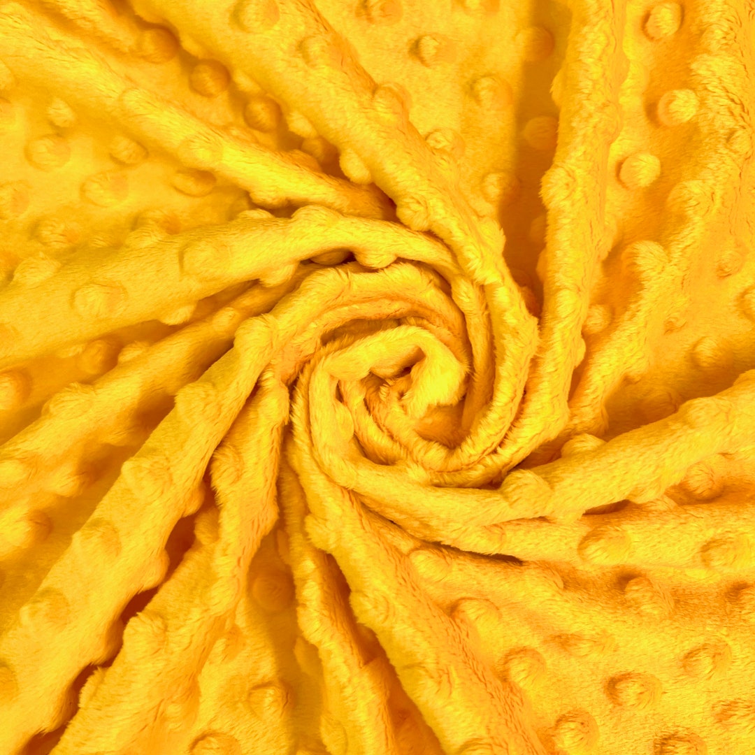 Alison MANGO Embossed Dimple Dots Soft Velvety Minky Fabric for ...