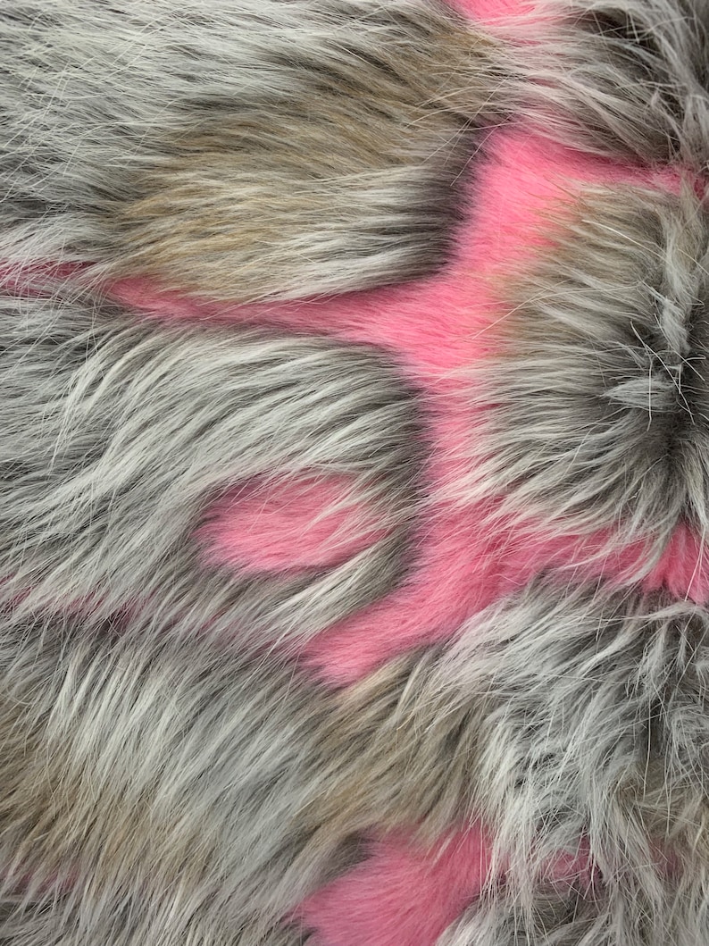 Melodie PATCHES 6 Shaggy Soft Faux Fur Fabric for Home Decor - Etsy