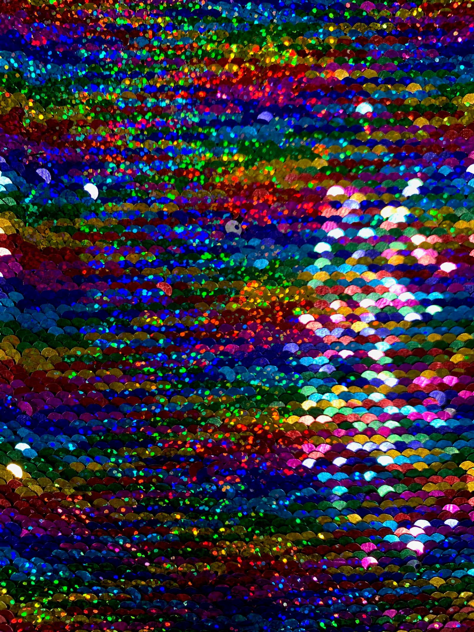 Storm IRIDESCENT SILVER RAINBOW Two Tone Flip up Reversible - Etsy