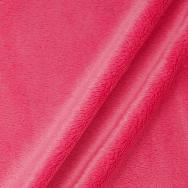 Hot Pink Solid Minky - Etsy
