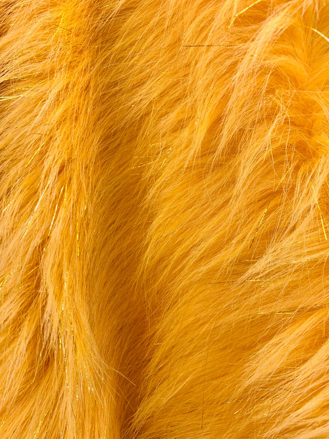 Amy AMBER Tinsel Glitter Shaggy Soft Faux Fur Fabric for Fursuit ...