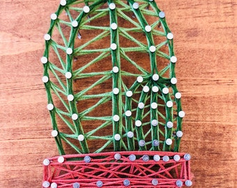 Dandelion String Art Bohemian Decor Handmade Wall Art | Etsy