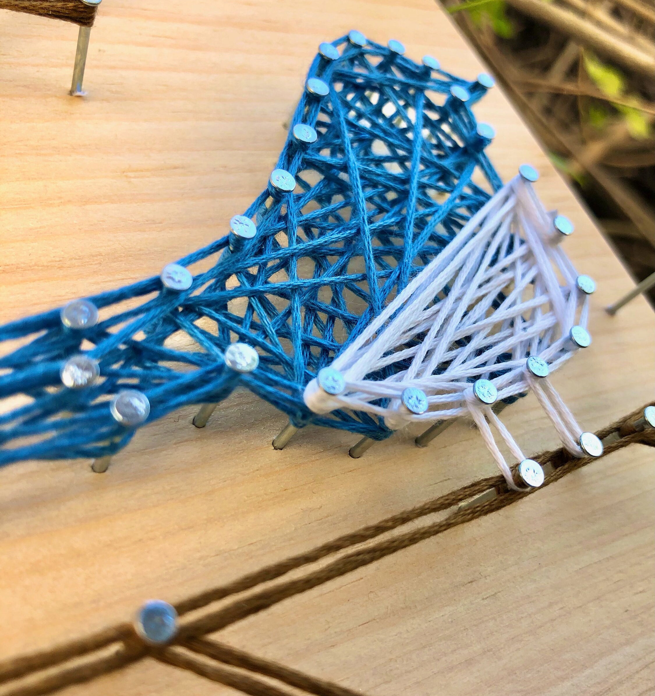 Bird on a Branch String Art Handmade Decor Cute Wall - Etsy