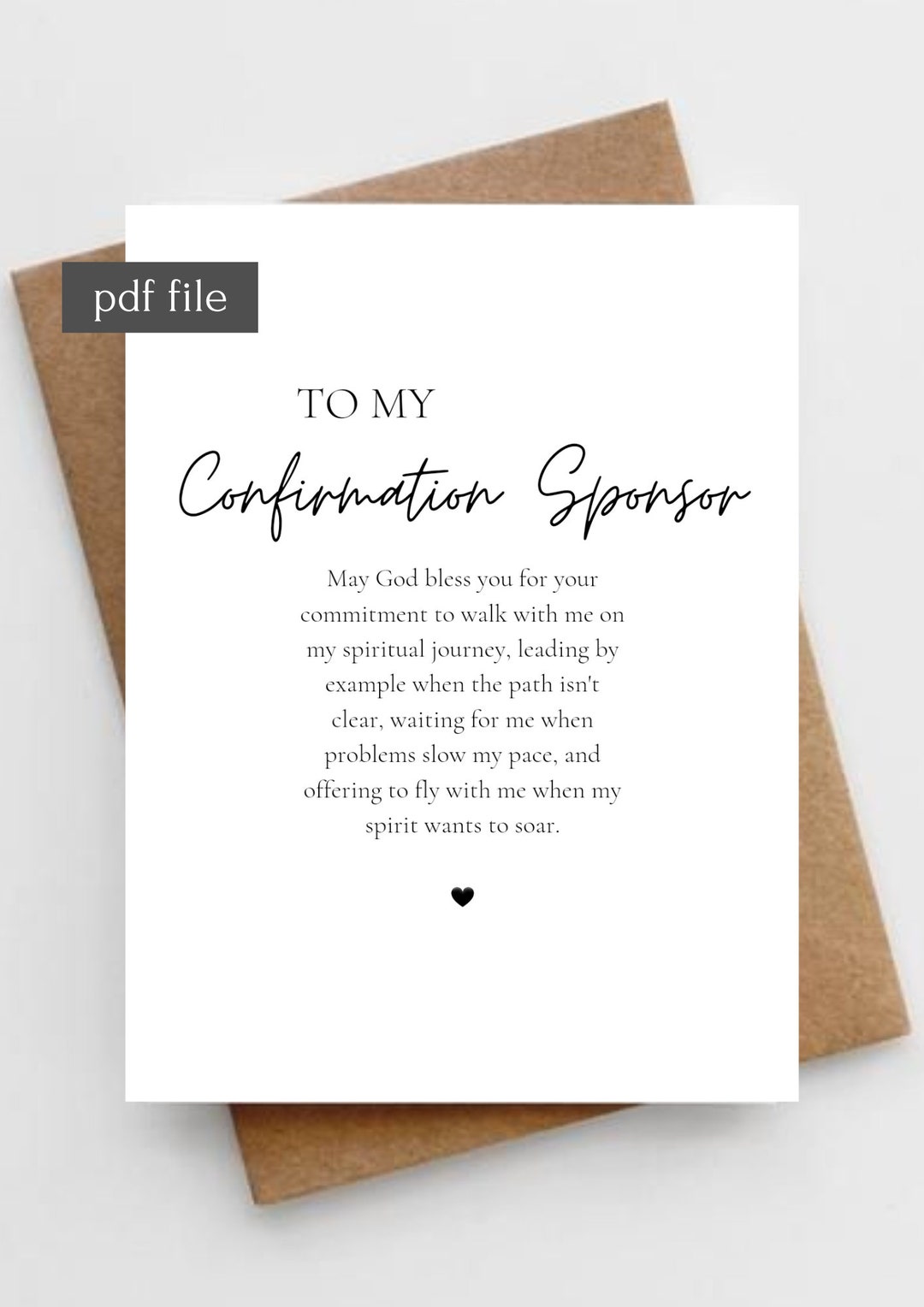 Godparent Proposal, Confirmation Sponsor Gifts Women, First Holy ...