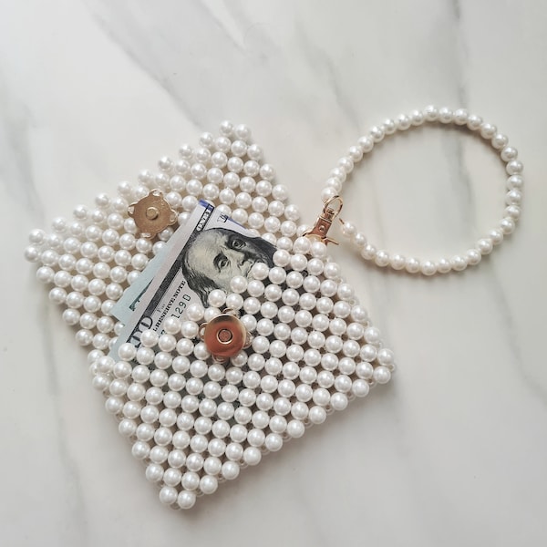 Pearl Wallet - Etsy