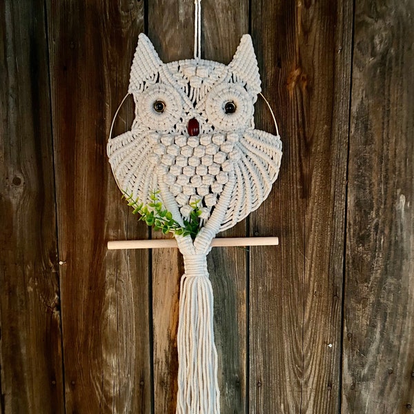 Owl Wall Hanging - Etsy