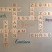 Scrabble Tiles - 3” - 6” V-carved, Bare or Stained and Sealed. 6mm (1/4 ...