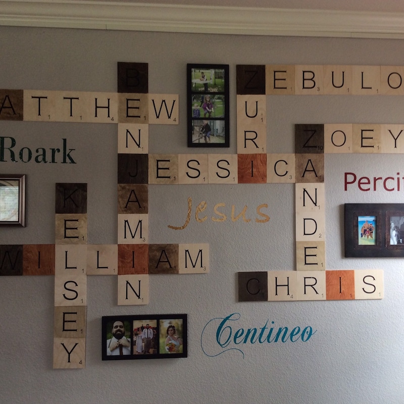 Large Scrabble Tiles - Etsy