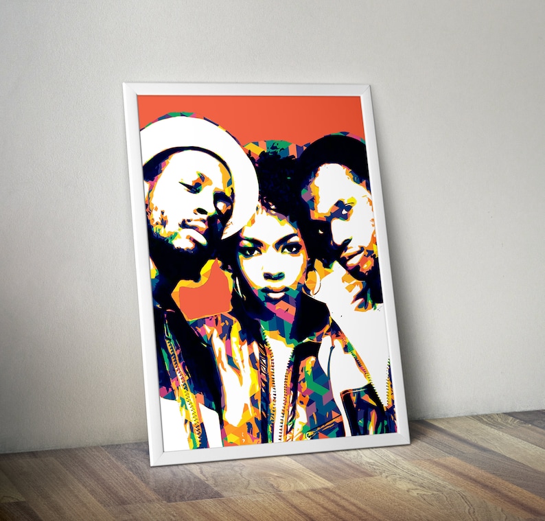 Fugees Hip Hop Art Special Edition Print Wall Art Poster - Etsy