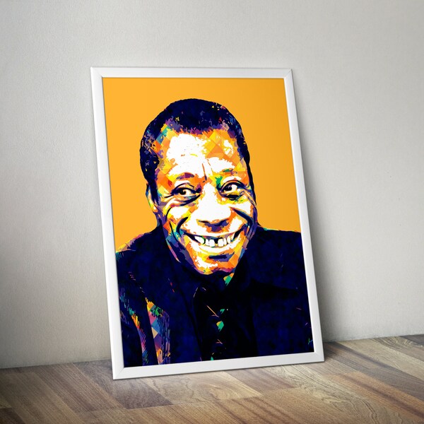 James Baldwin Poster - Etsy