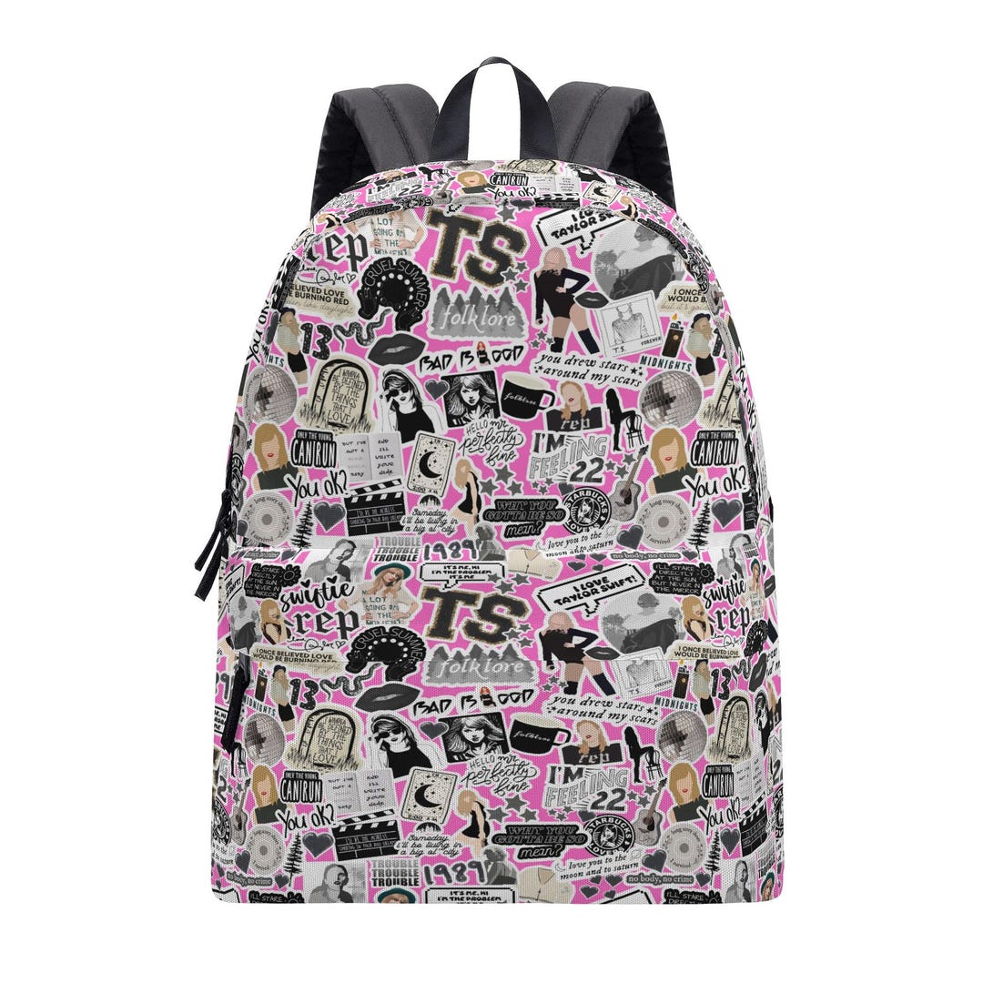 Pop Singer Collage Backpack in 3 Sizes to Celebrate All Your Eras - Etsy