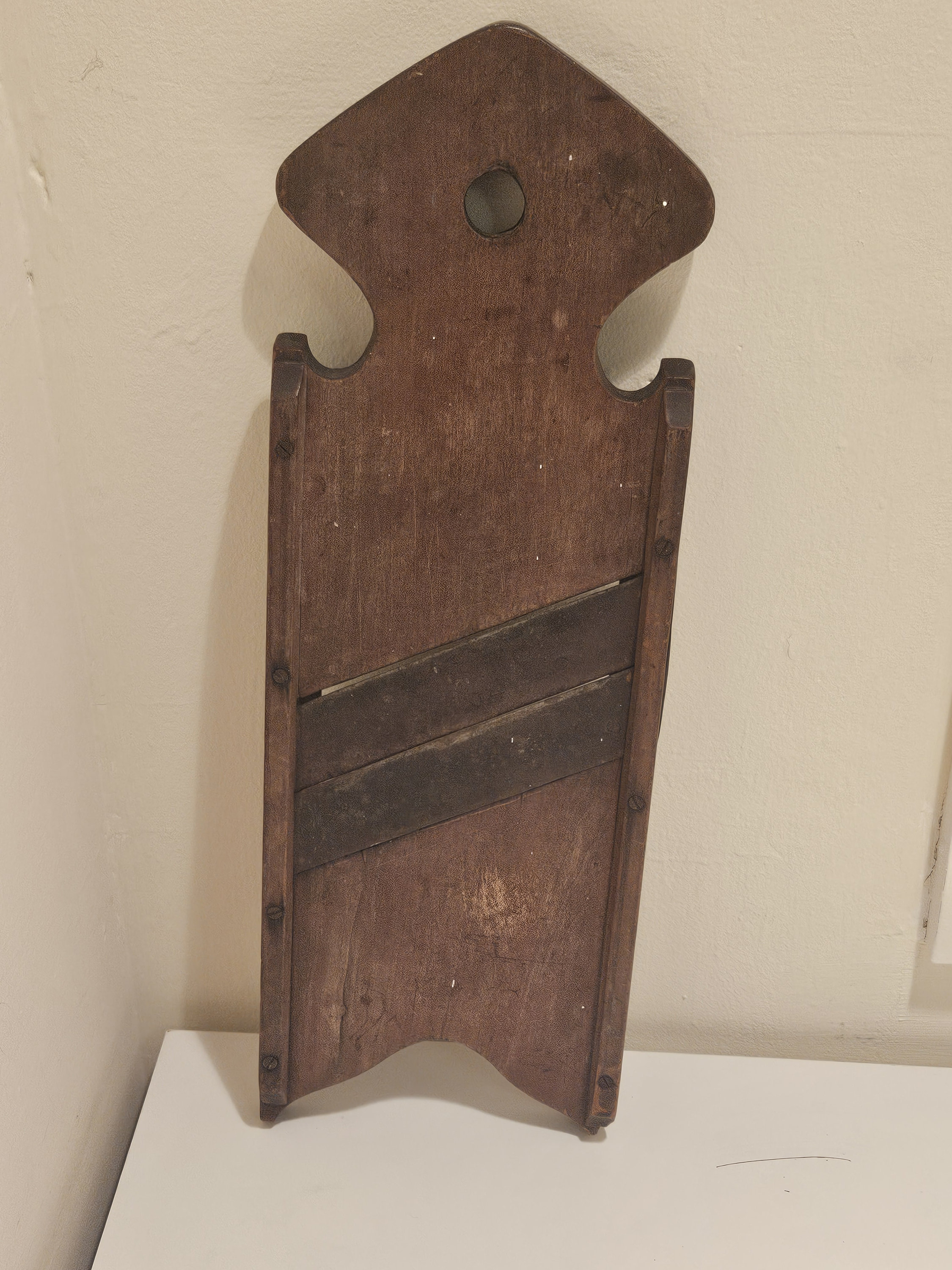 Antique Cabbage 2 Blade Wooden Slicer Cutter Mandolin Primitive Decor ...