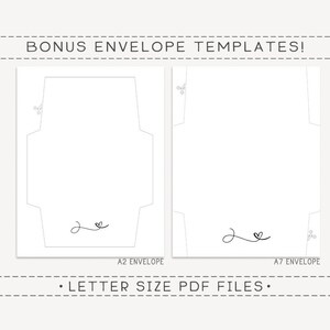 Happy Birthday Printable Card and Envelope / Instant Download PDF ...