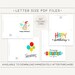Set of 4 Printable Birthday Cards / Happy Birthday Card / Instant ...