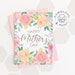 Happy Mother's Day Printable Card / Floral Card Template / Instant ...