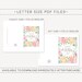 Happy Mother's Day Printable Card / Floral Card Template / Instant ...