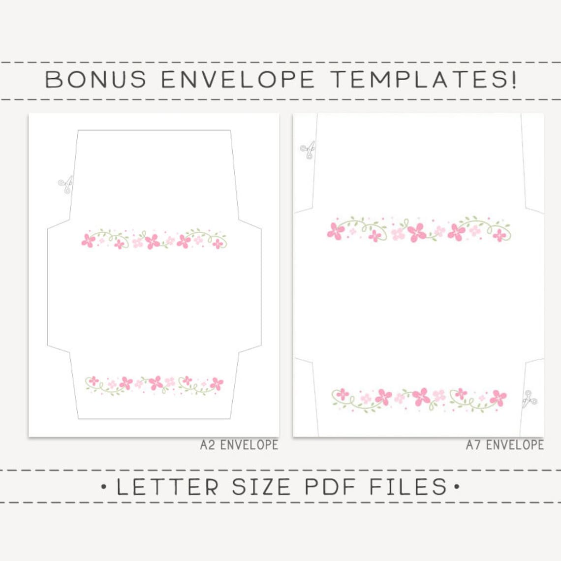 Happy Birthday Printable Card and Envelope / Instant Download - Etsy