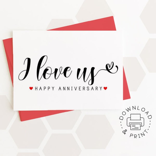 Happy Anniversary Card - Etsy