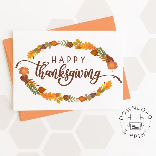 Thanksgiving Cards - Etsy
