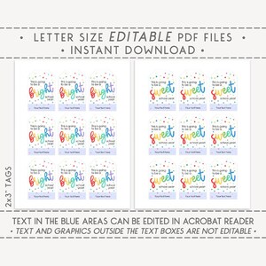 Editable & Printable Back to School Gift Tags / This is Going to Be A ...