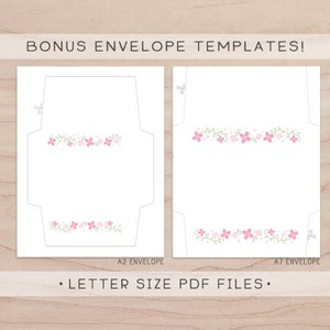 Happy Birthday Printable Card and Envelope / Instant Download - Etsy