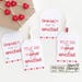 Printable Gift Tags / Spanish Valentine's Day Favor Tags / Feliz Dia ...