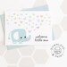 Hello Printable Card / Instant Download PDF / Card Template / Floral ...