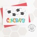 Congrats Graduation Printable Card / Instant Download PDF / - Etsy