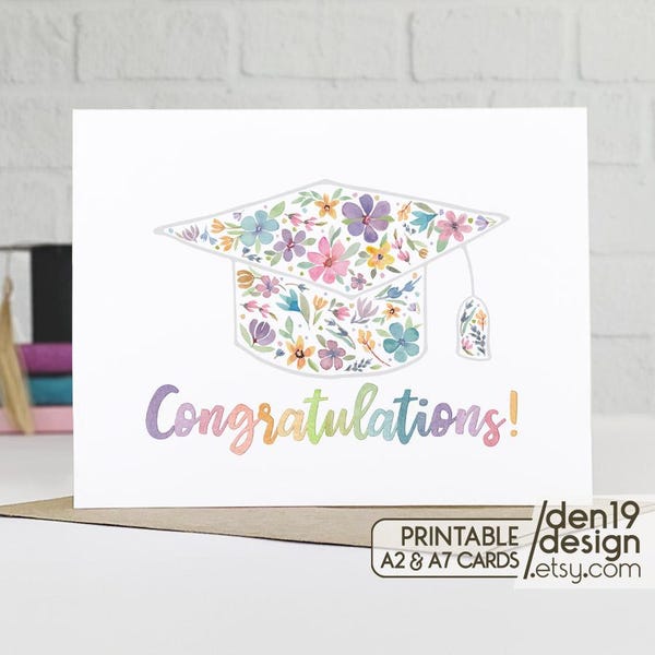 Rainbow Graduation - Etsy