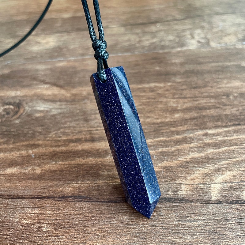 Blue Stone Necklace - Etsy
