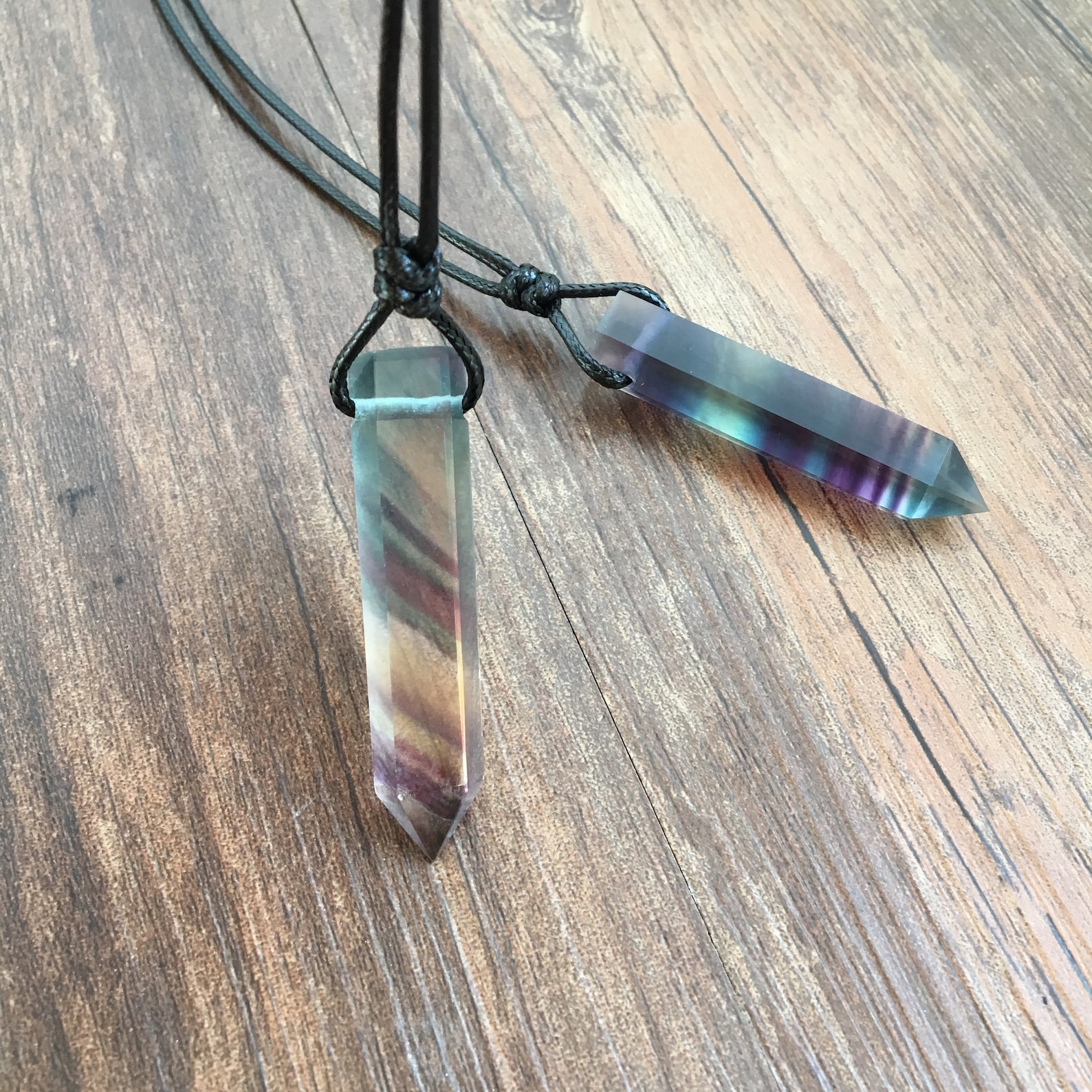 Fluorite Pendant Free Spirit Necklace Fluorite Jewelry - Etsy