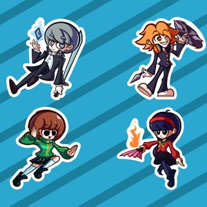 Persona 4 Stickers! - Etsy