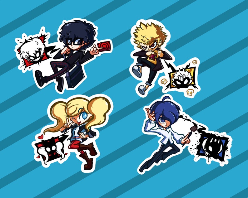 Persona 5 Stickers - Etsy
