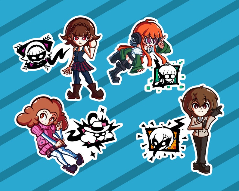 Persona 5 Stickers - Etsy