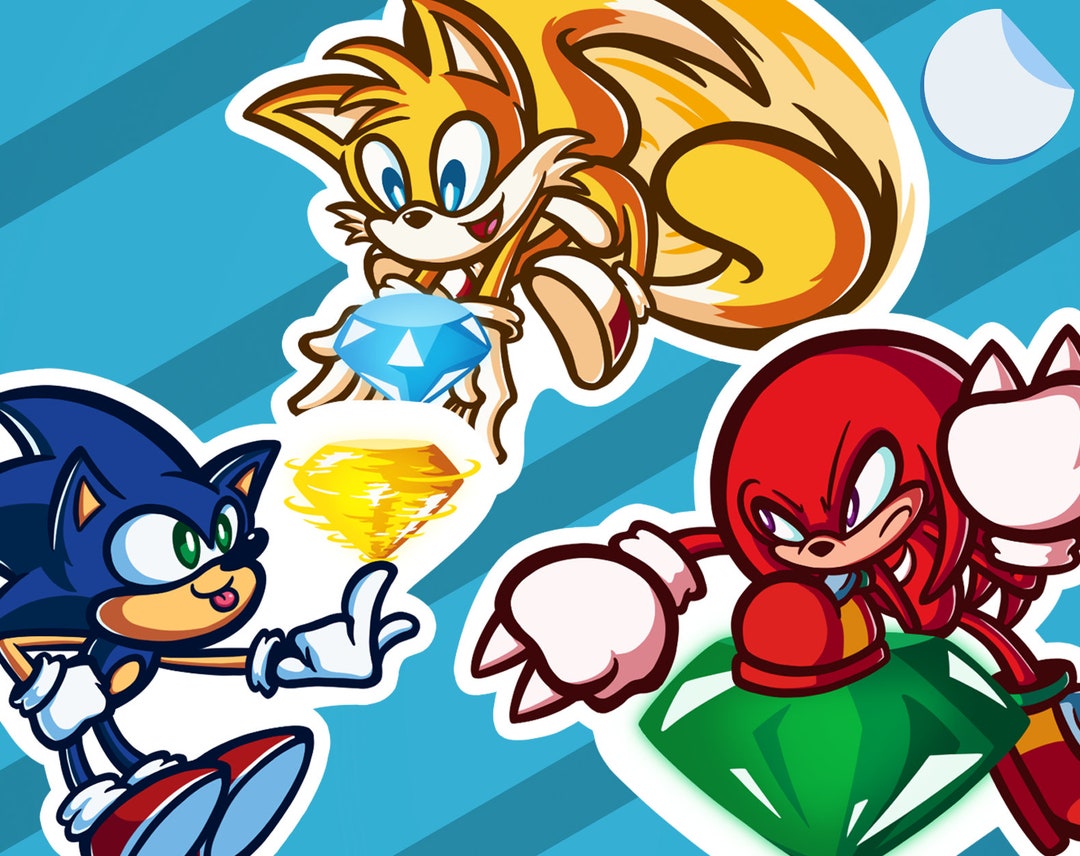 Sonic Stickers! - Etsy